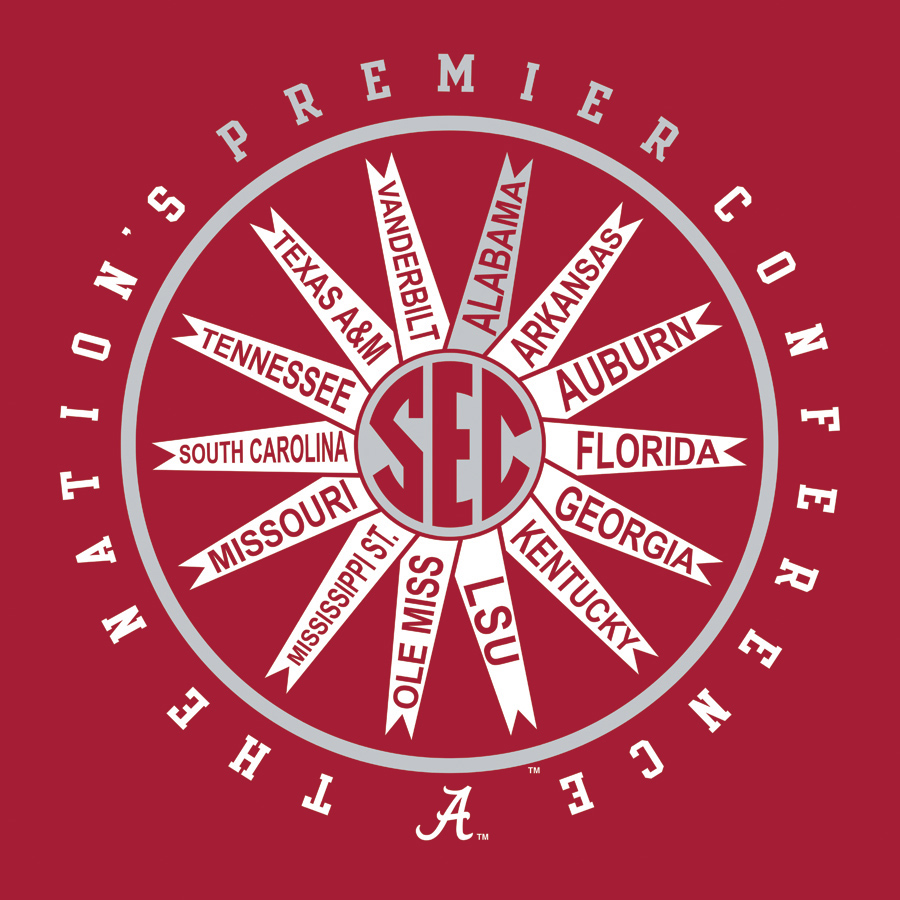 SEC Pinwheel Tee