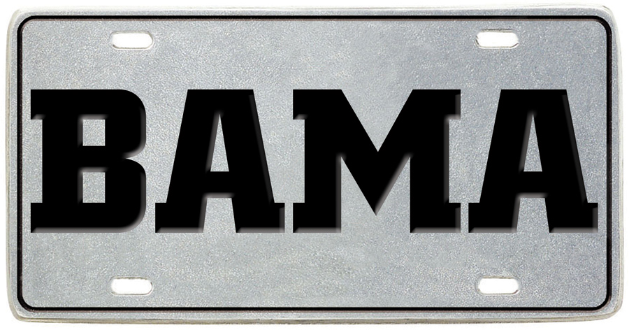 BAMA Pewter Tag