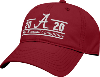2020 SEC Champions Unstructured Cap - Crimson